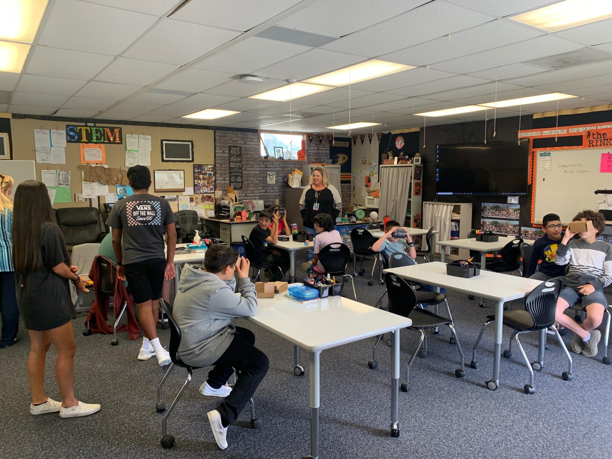 VR Roller Coaster At Foothill Ranch Elementary STEM Extreme VR Roller Coaster At Foothill Ranch Elementary STEM Extreme